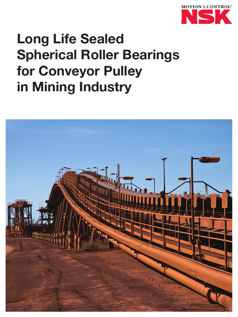 Long Life Sealed Spherical Roller Bearings For Conveyor Pulley in ...