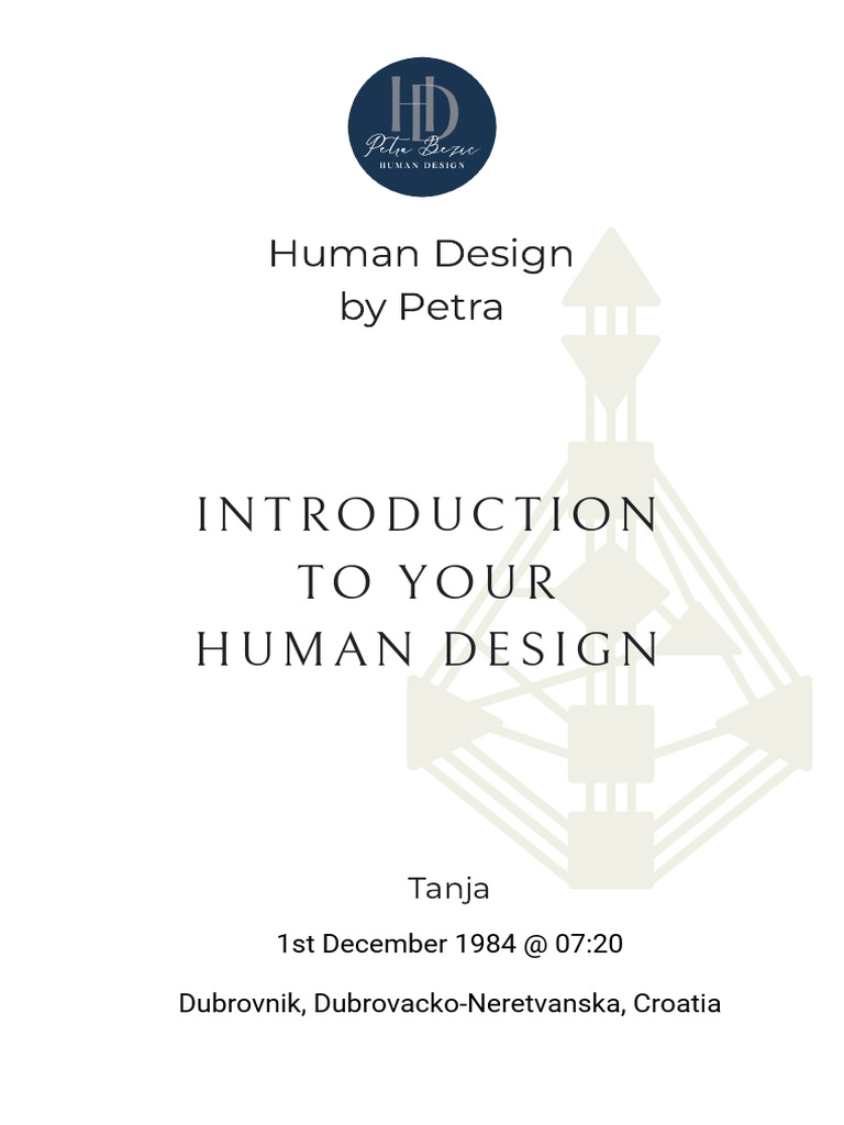 To Your Human Design | PDF