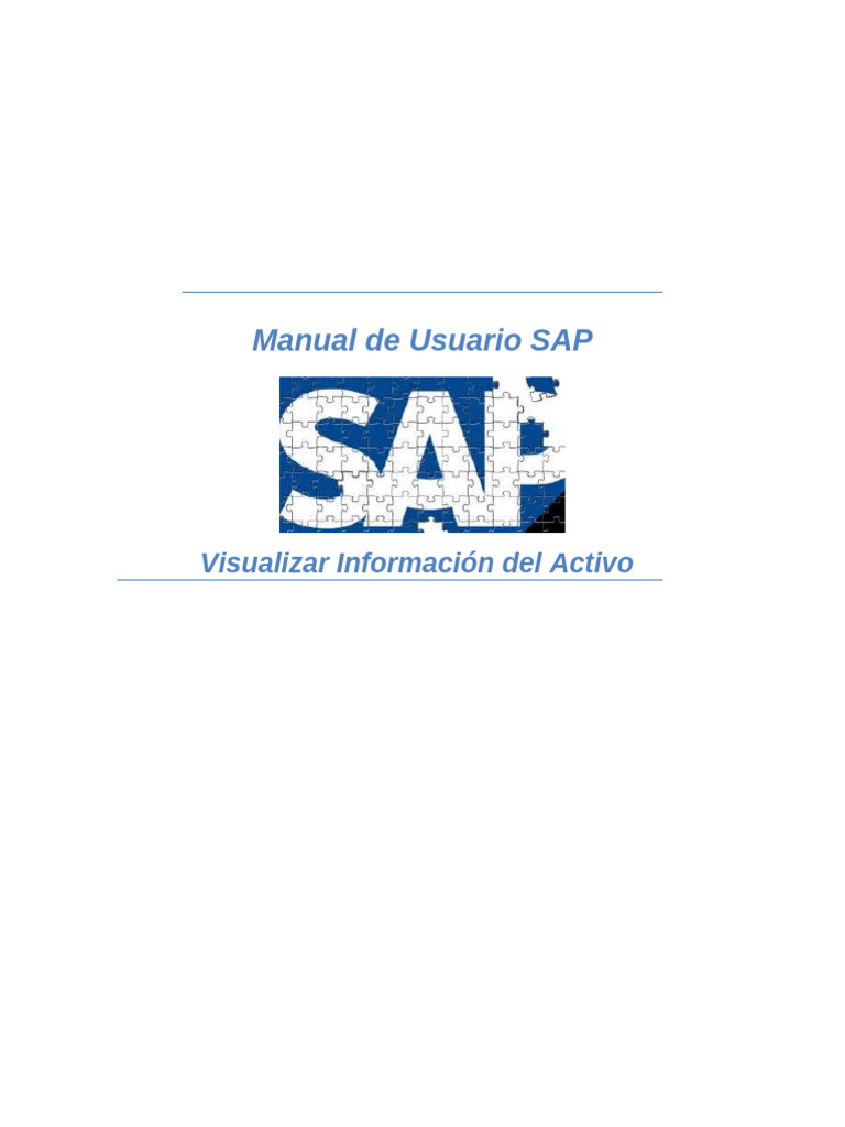 Visualización Activos Fijos en SAP AW01N | PDF | Depreciación | Informática