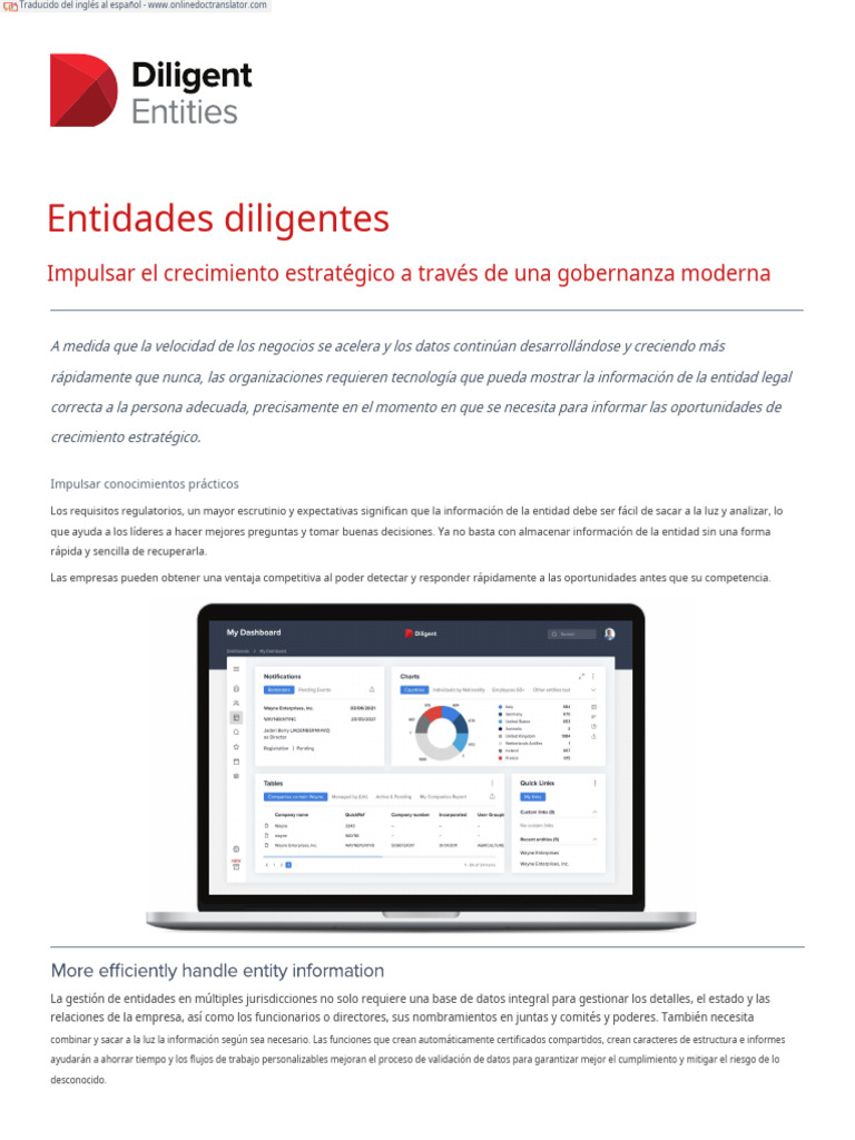 Diligent-Entities-Modern-Governance-for the-Whole-Enterprise - En.es | PDF