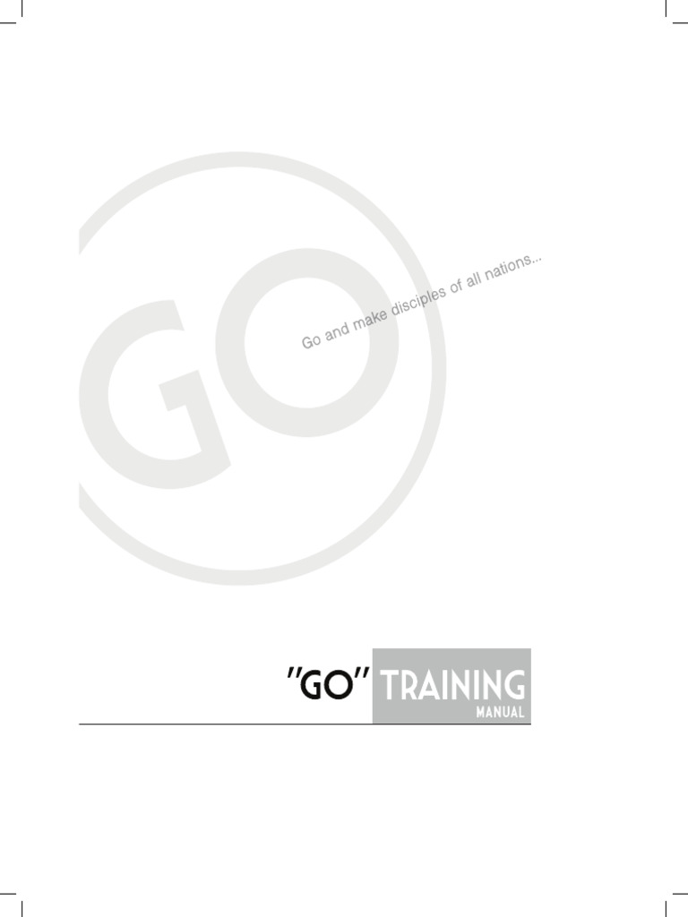 2022 Go Training Manual-ESPANOL | PDF