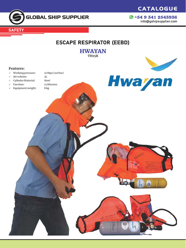 Escape Respirator (Eebd) 0001 | PDF