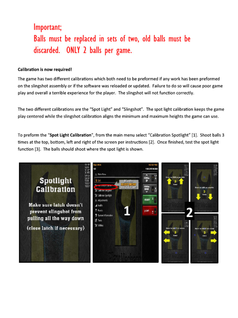 Calibration Instructions | PDF