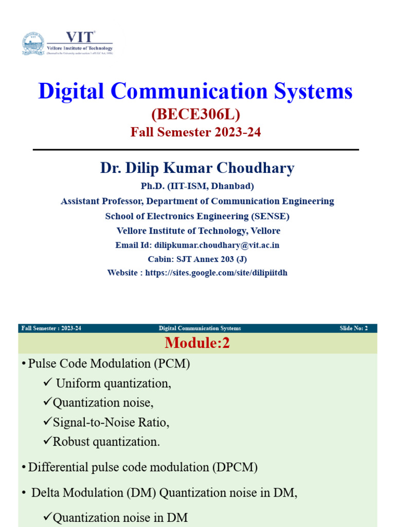 6-Quantization Noise, Signal-to-Noise Ratio-06-05-2023 | PDF