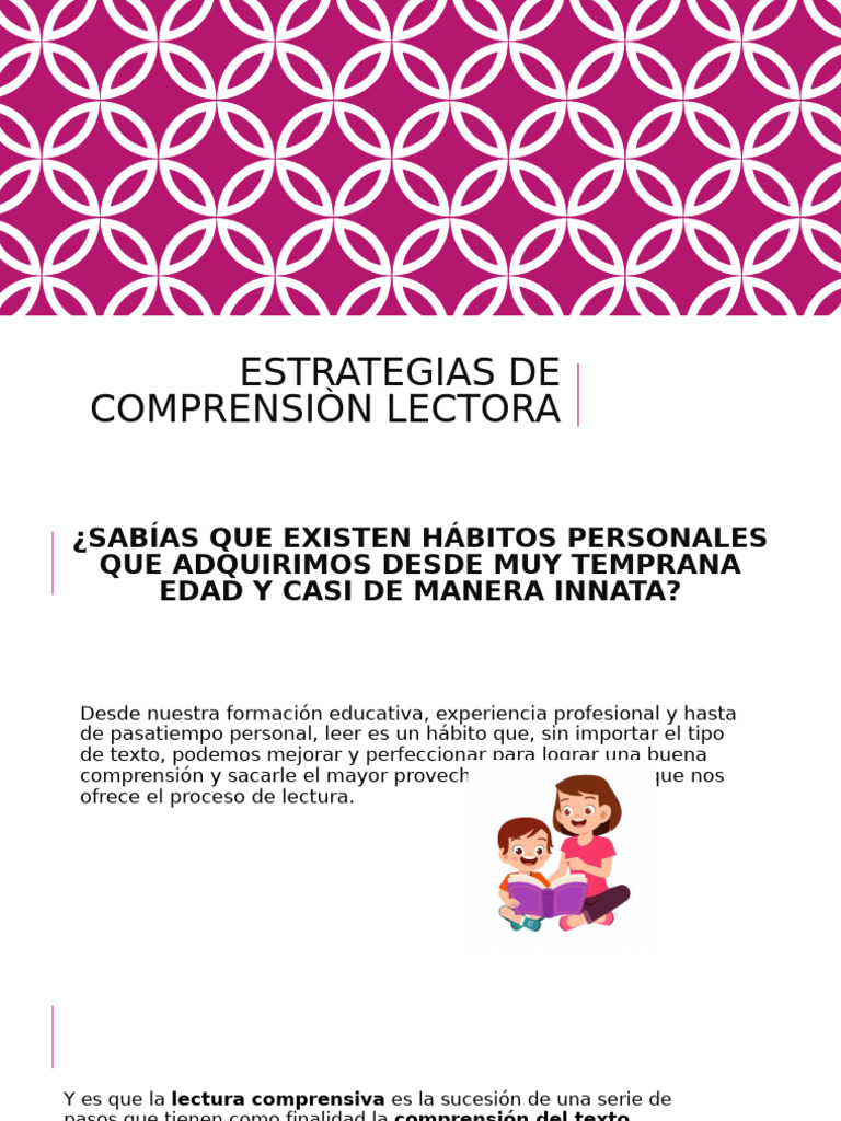 Estrategias de Comprensiòn Lectora | PDF