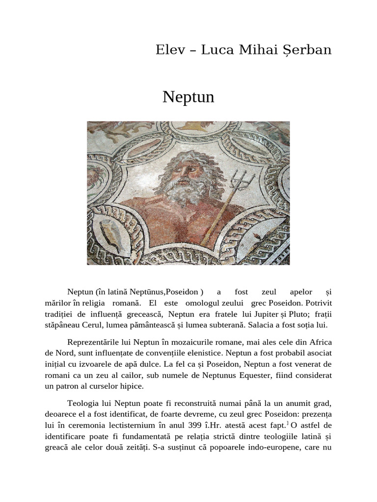 Neptun (Poseidon) | PDF
