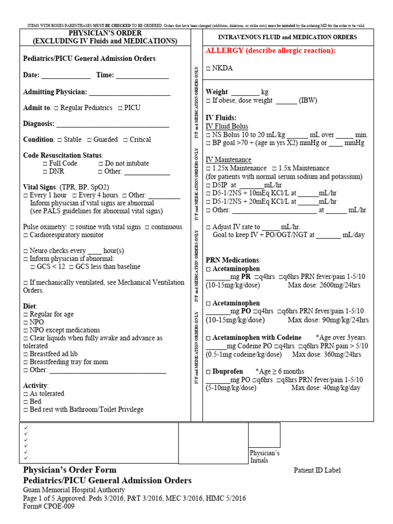 Example Orders | PDF