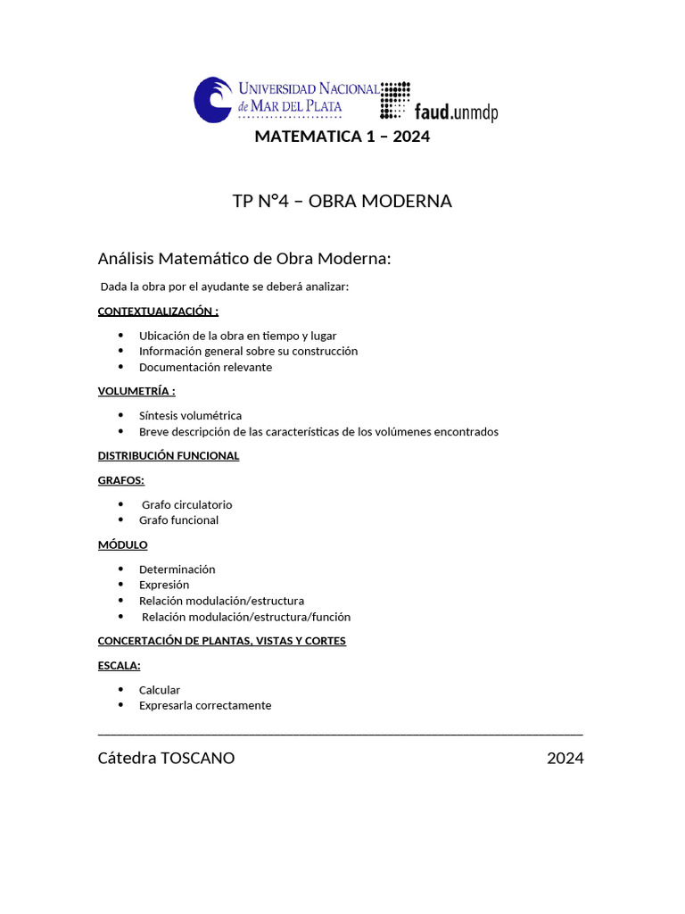 TP4 2024 Pautas | PDF