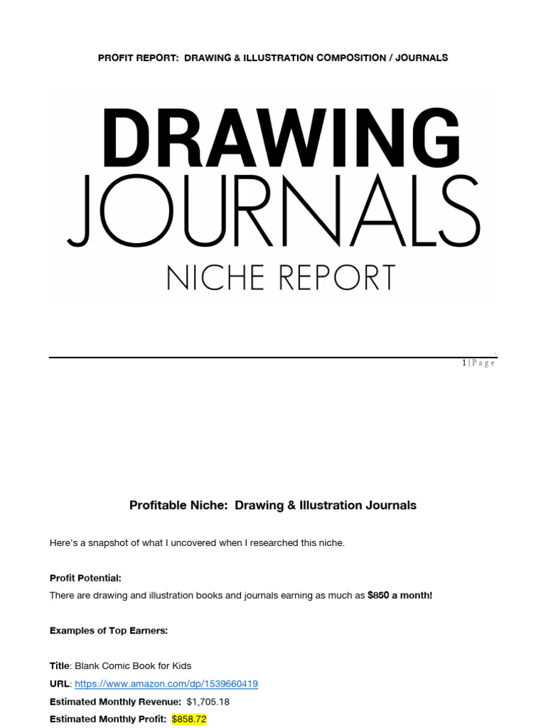 Drawing Journals | PDF