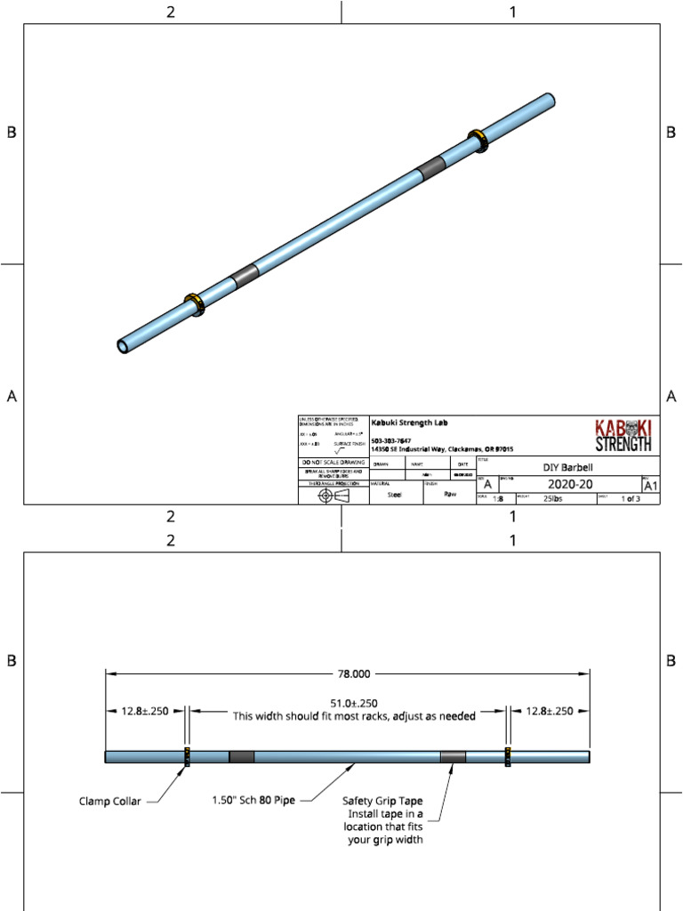 DIY_Barbell_Plan_by_Kabuki_Strength | PDF