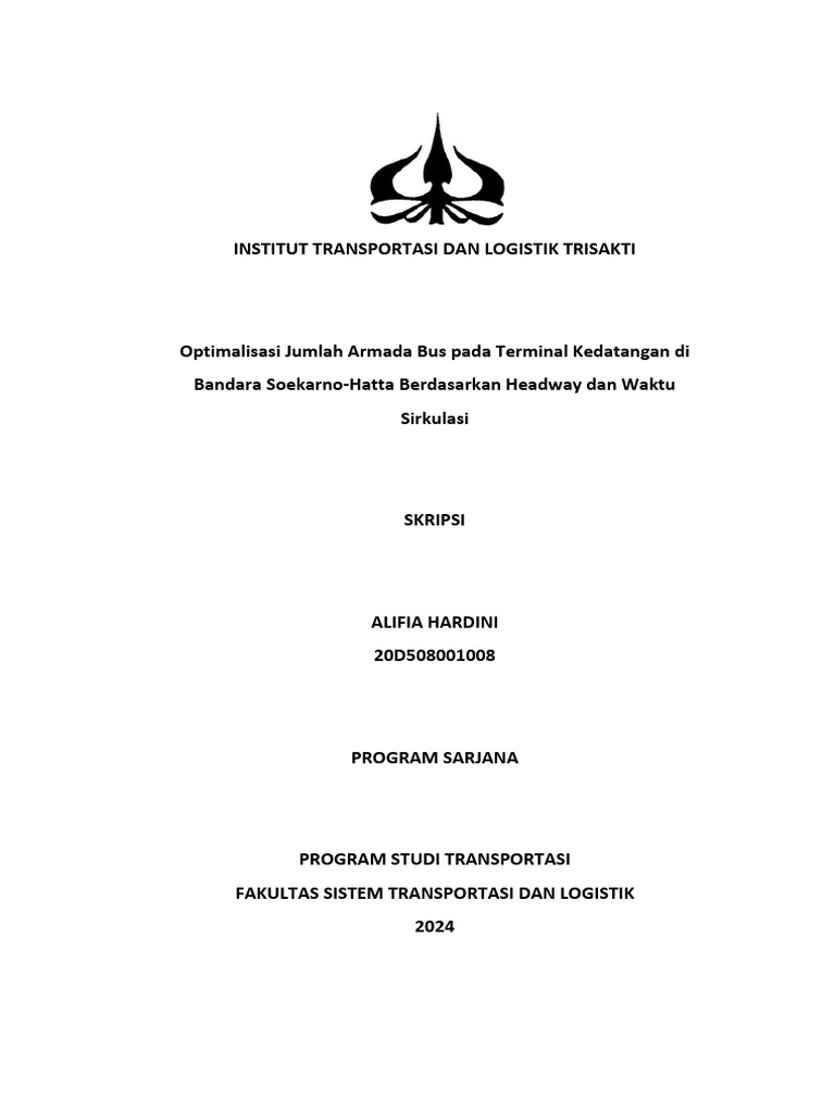 Skripsi Alip SMGT Dikit LG | PDF