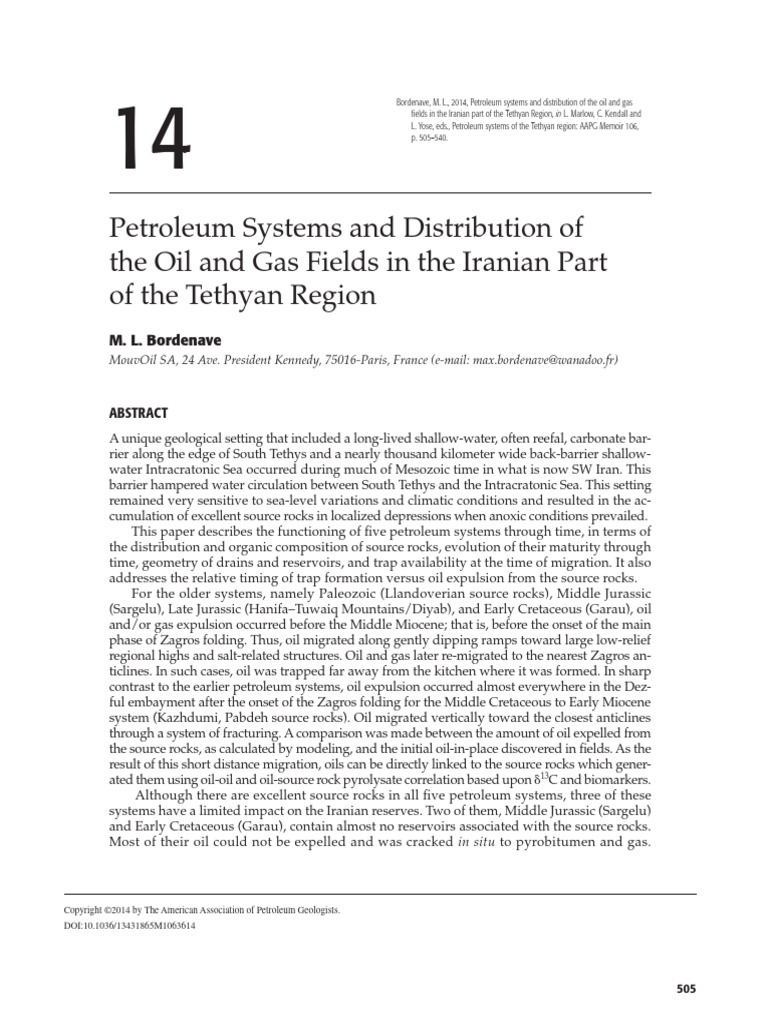 Petroleum Systems and Distribution of The Oil and Gas Fields in The ...