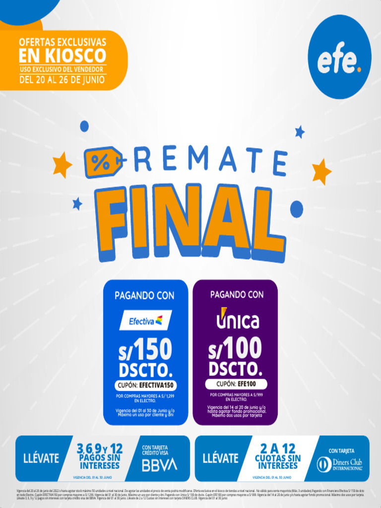 Efe Kiosko Del 20 Al 26 Junio - 2da Revisión | PDF