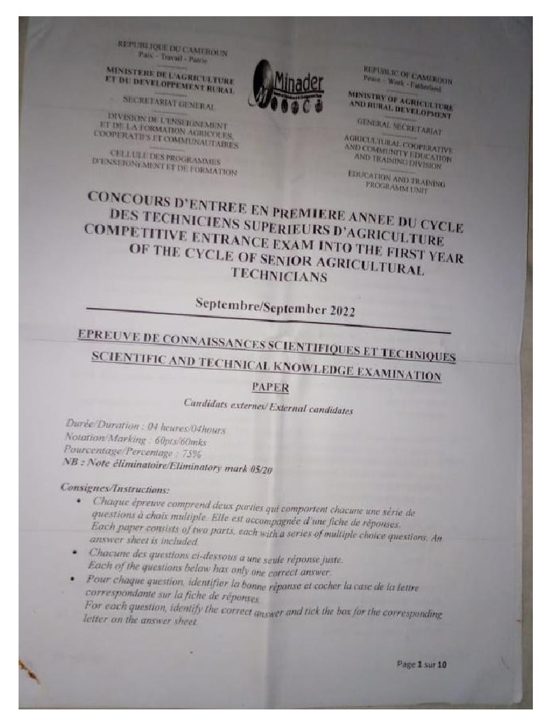 Epreuve MAth ETA | PDF