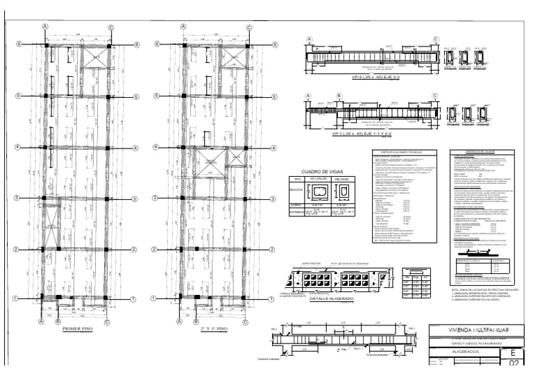 Aligerados Ejem-Over A1 | PDF