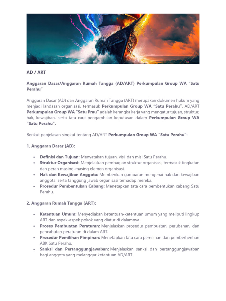 Konsep ADART & COREVALUES | PDF