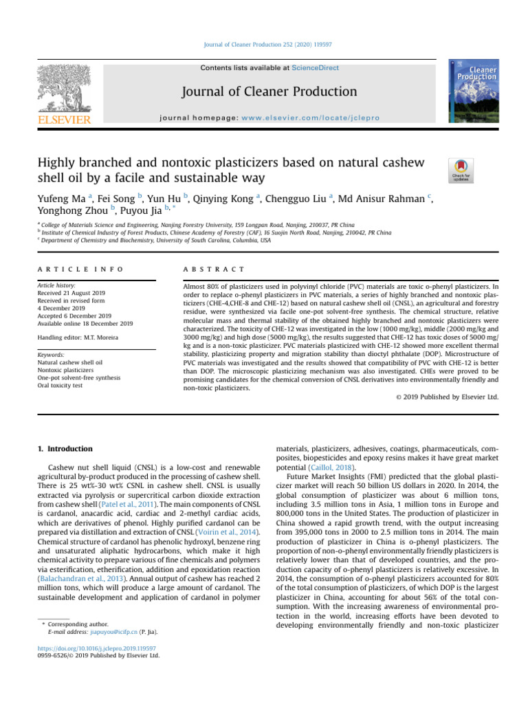 Journal of Cleaner Production | PDF