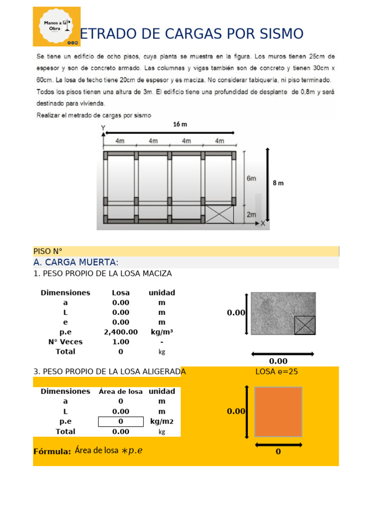 Metrado de Cargas 1 | PDF