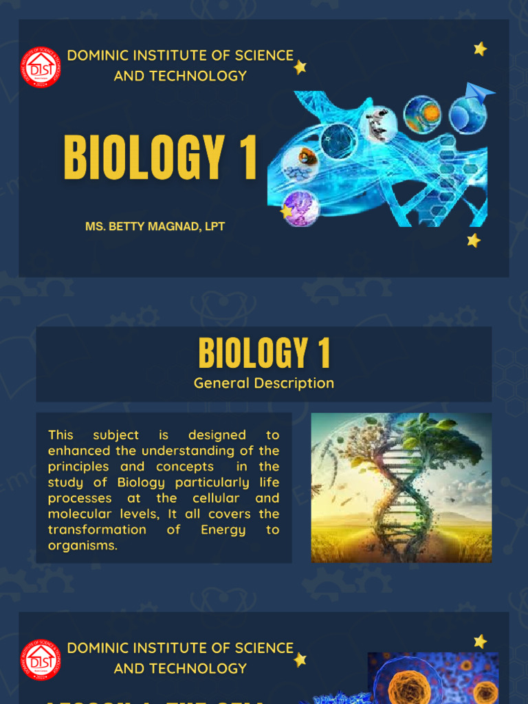 Lesson 1 The Cell 2 | PDF