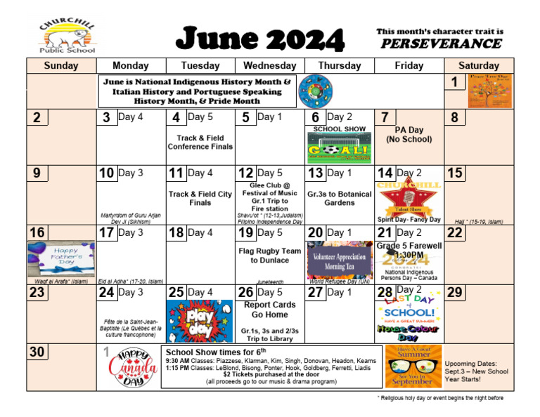 June 2024. Calendar | PDF
