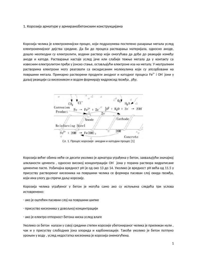 Korozija Armature | PDF