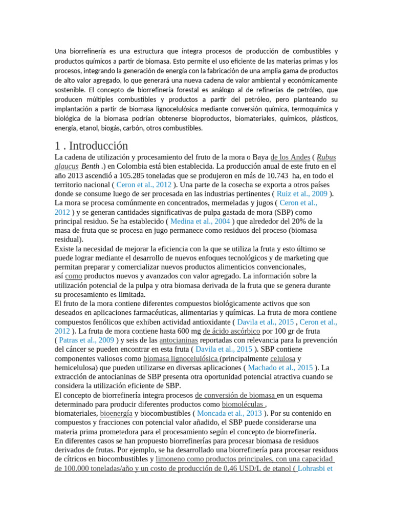 Documento Masa | PDF