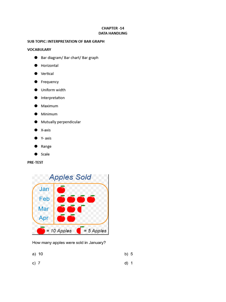 Chapter-2 Data Handling Full Chapter Note | PDF
