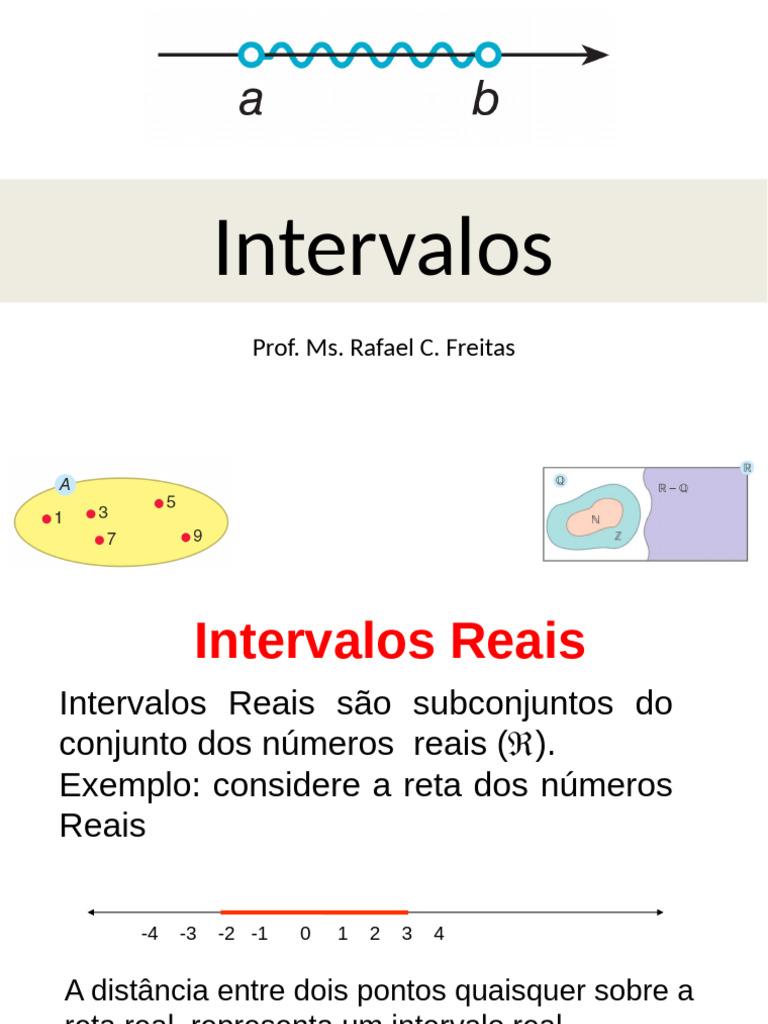 Aula 2 - Intervalos | PDF
