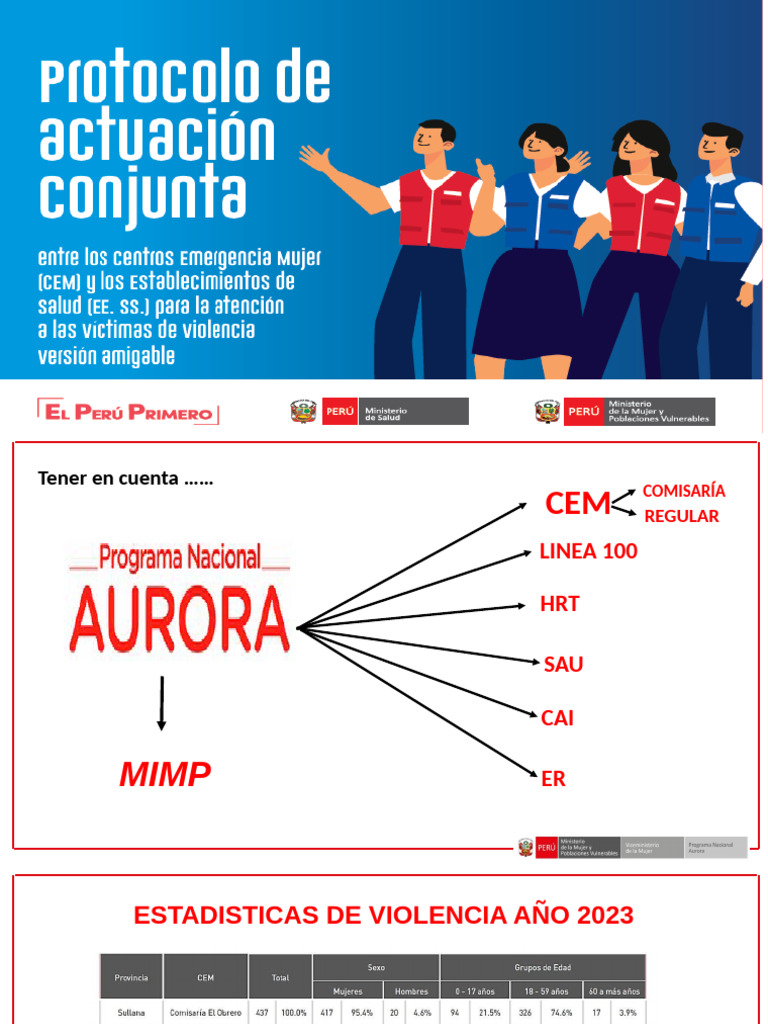 Protocolo de Actuación Conjunta CEM-CENTROS DE SALUD | PDF | Etica social | Derechos humanos