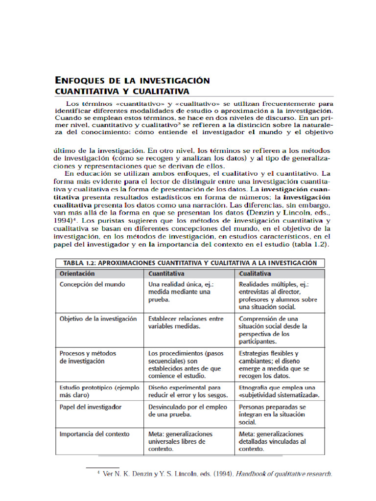 Eje II Doc. 5 Met. Cualitativa y Cuantitativa | PDF