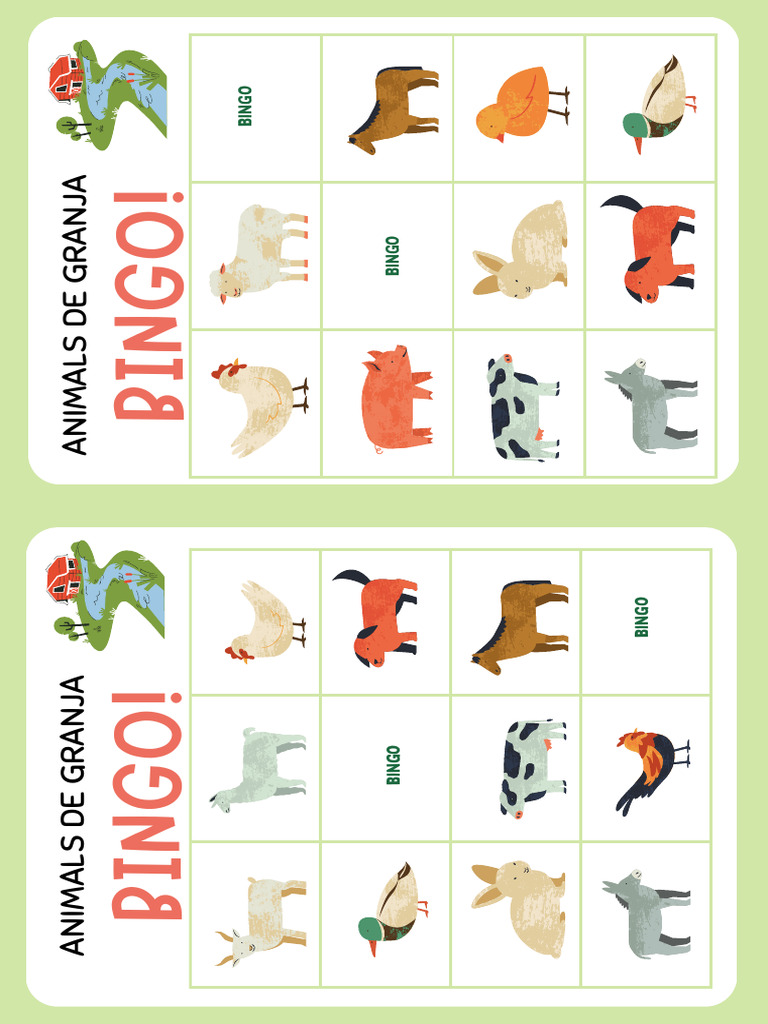 Bingo Animals | PDF