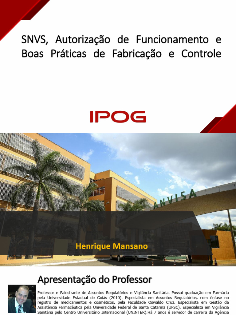 Módulo SNVS e BPF - Parte 1 - Apostila | PDF