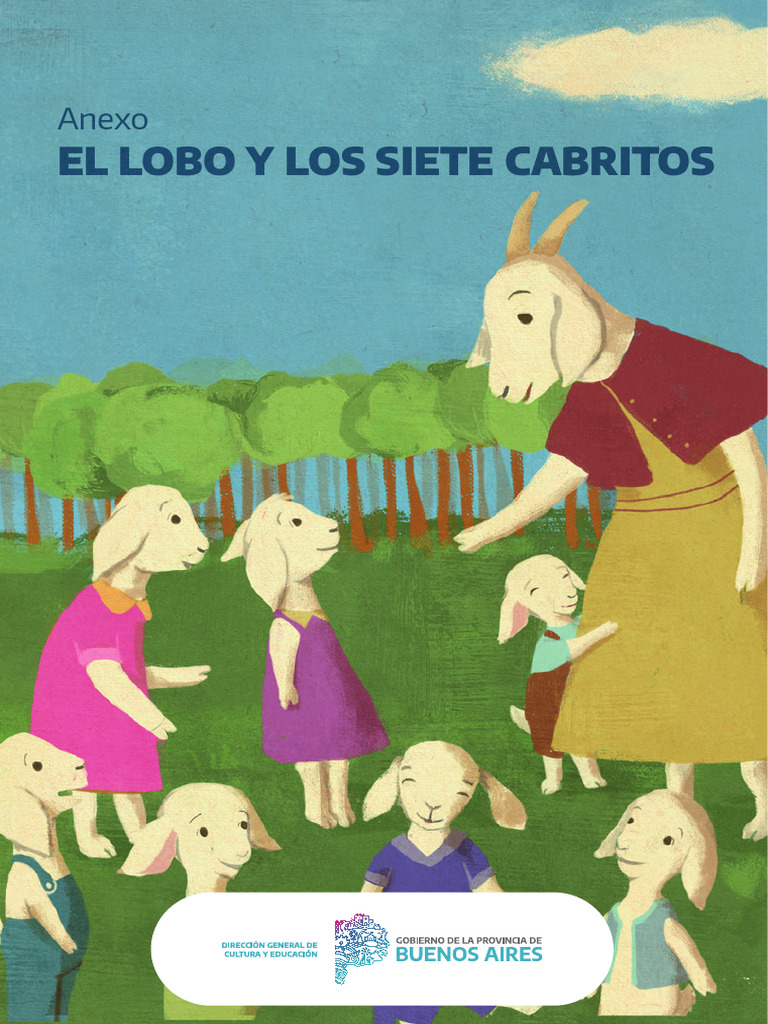 Anexo El Lobo y Los Siete Cabritos Continuemos Estudiando | PDF
