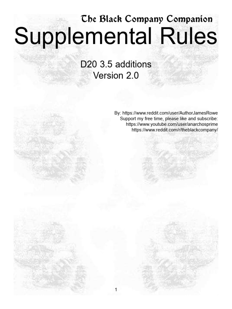 The Black Company - Companion 01 | PDF