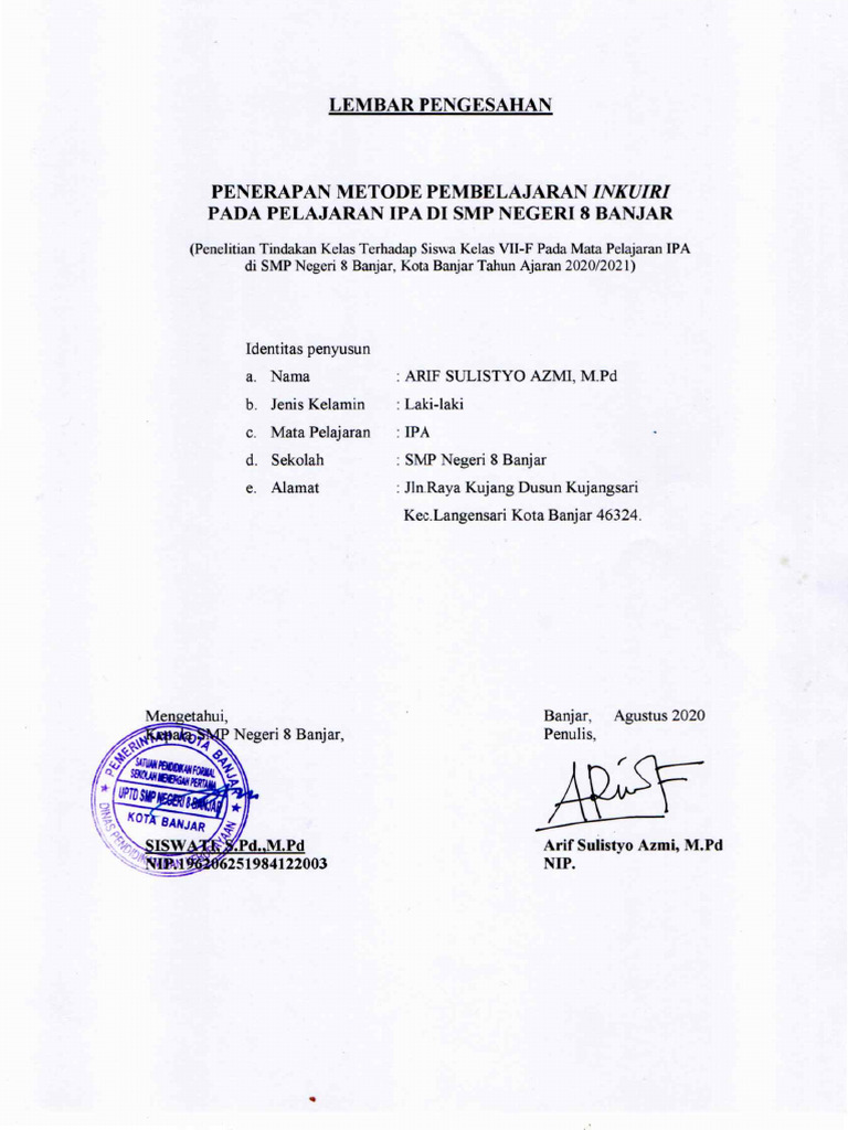 PTK 1 | PDF