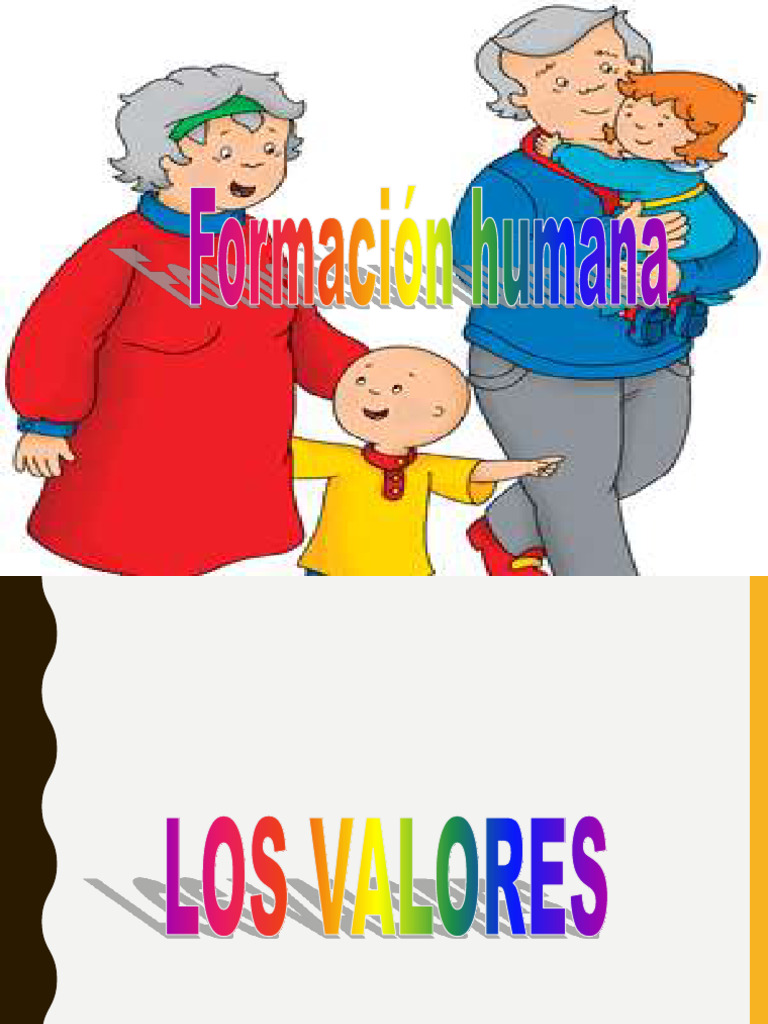 FORMACION Humana | PDF | Moralidad | Sociedad