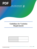 Type II Variation Checklist Guide | PDF