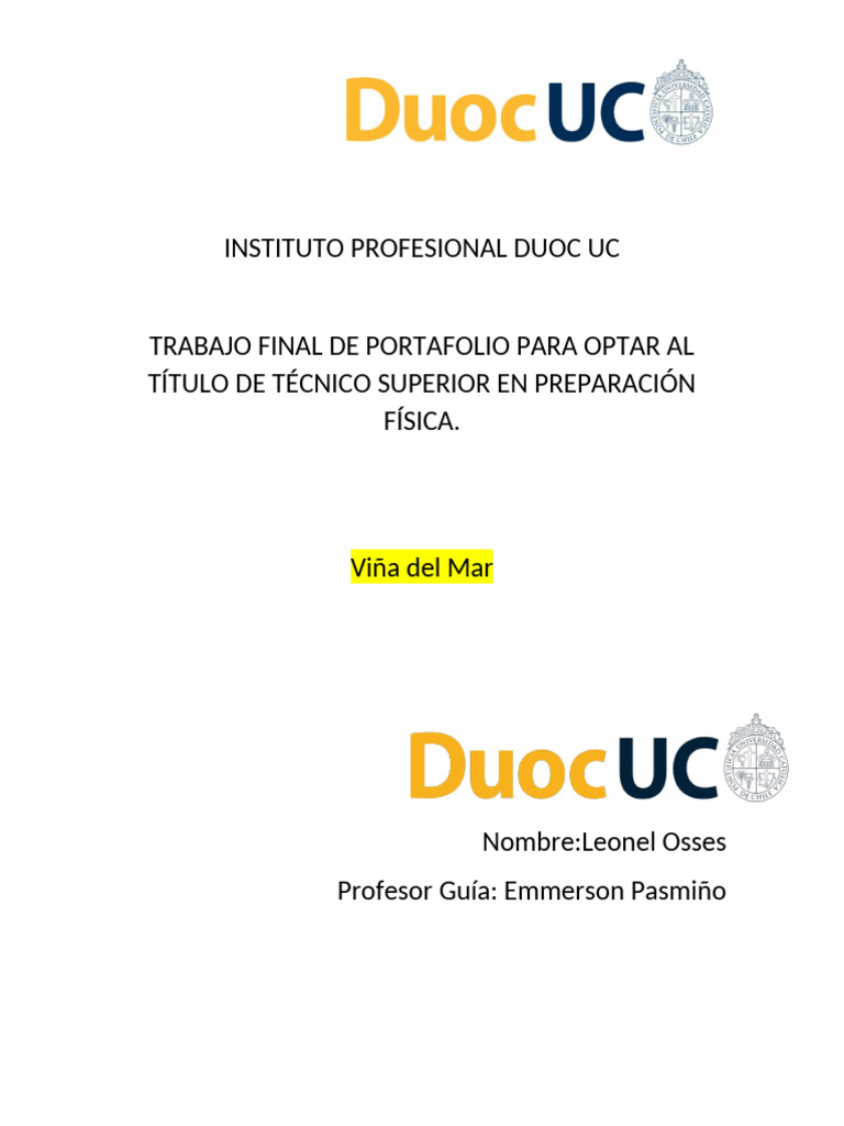 Informe Proyecto de Titulo | PDF