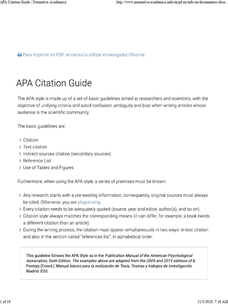Apa Citation Guide | PDF