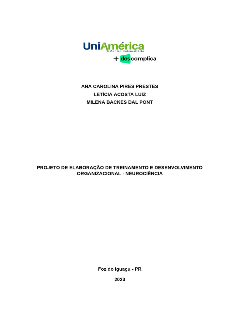 Entrega Final PDF | PDF
