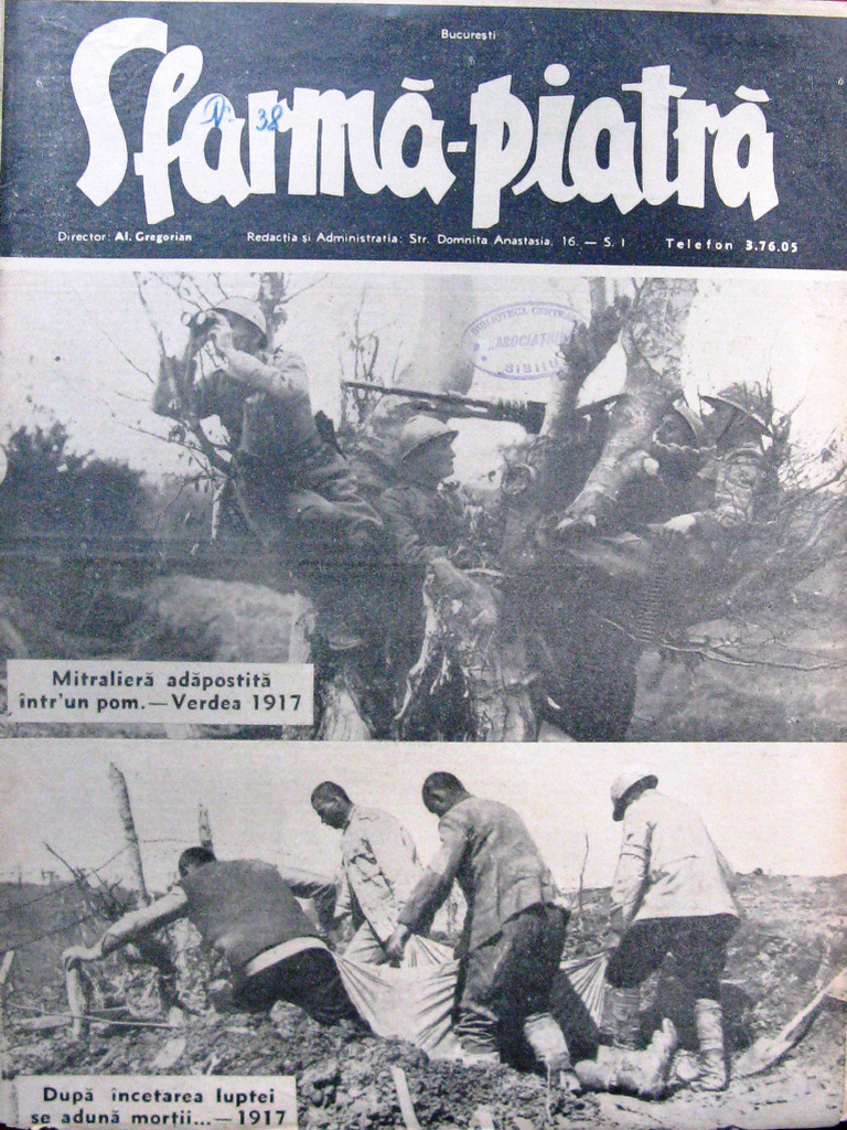 Sfarma Piatra Anul II NR 38 13 August 1936 | PDF