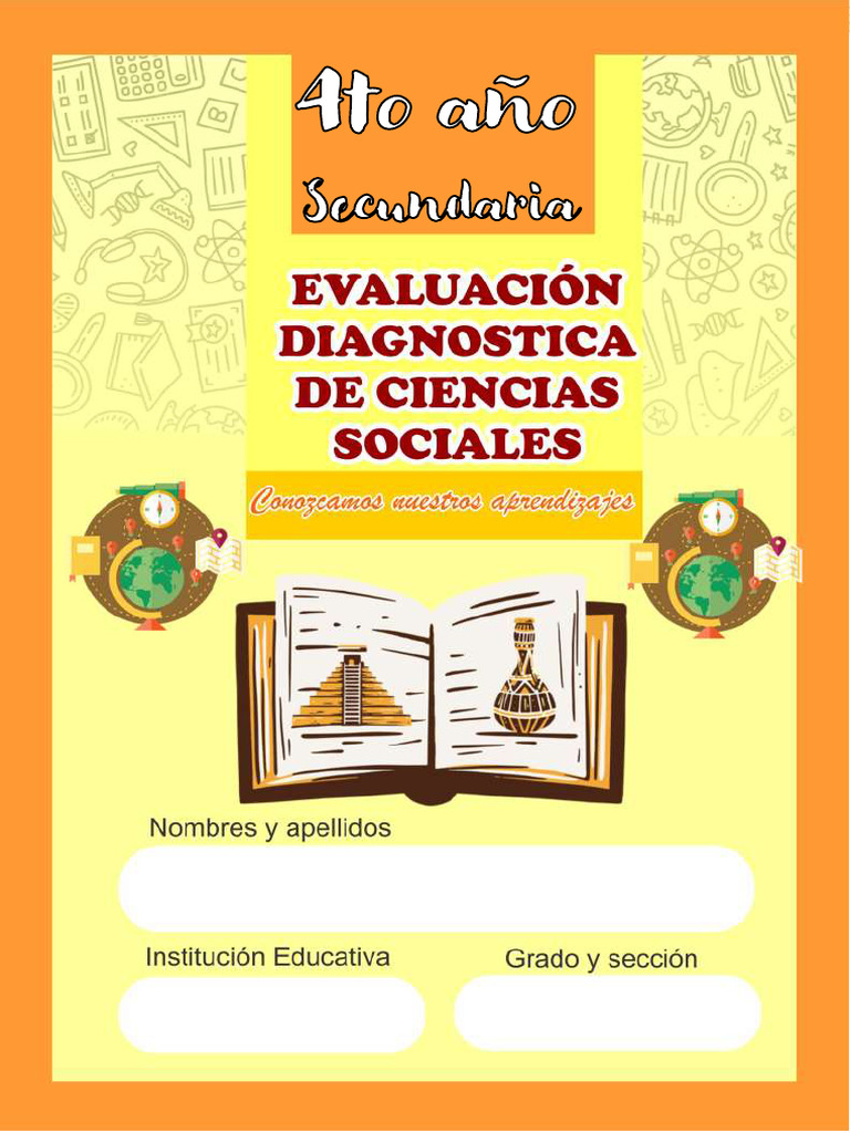 Ficha de Actividad CCSS 4°-Evaluacion Diagnostica | PDF