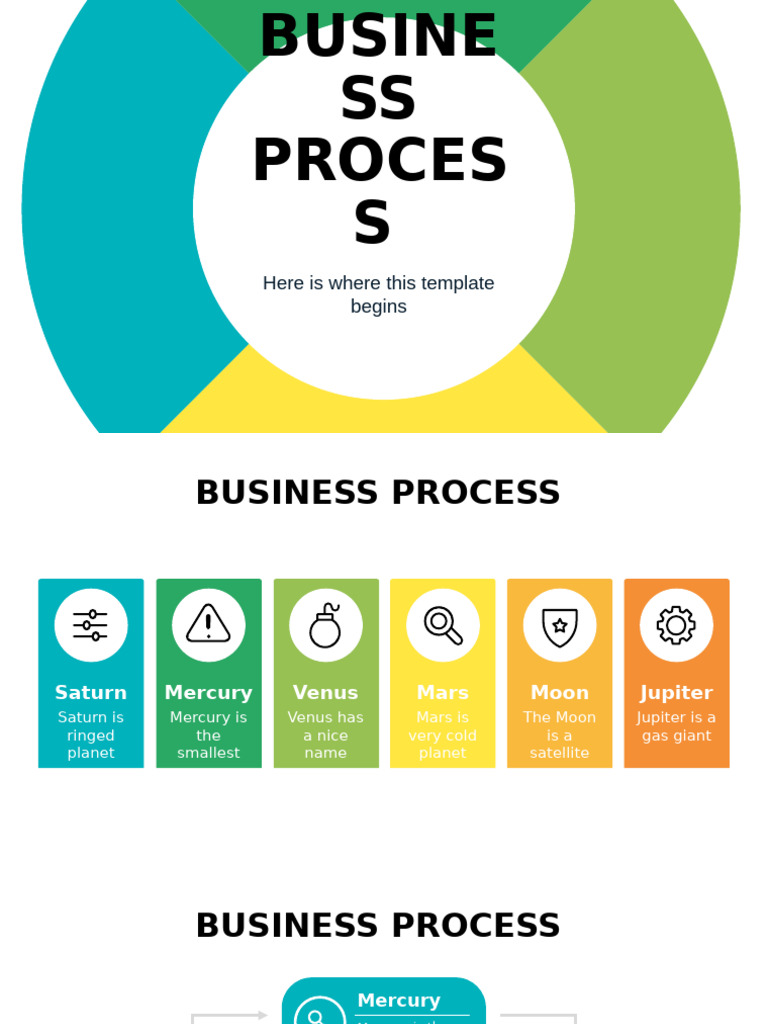 Business Process Infographics by Slidesgo | PDF
