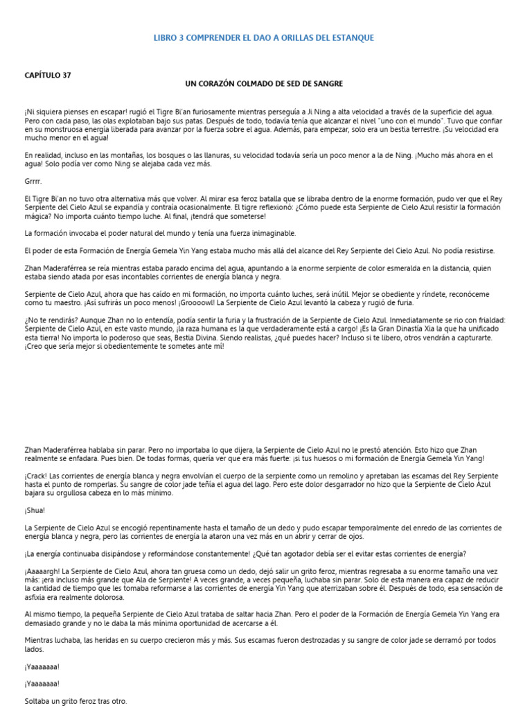 Libro 3 – Comprender El Dao a Orillas Del Estanque | PDF