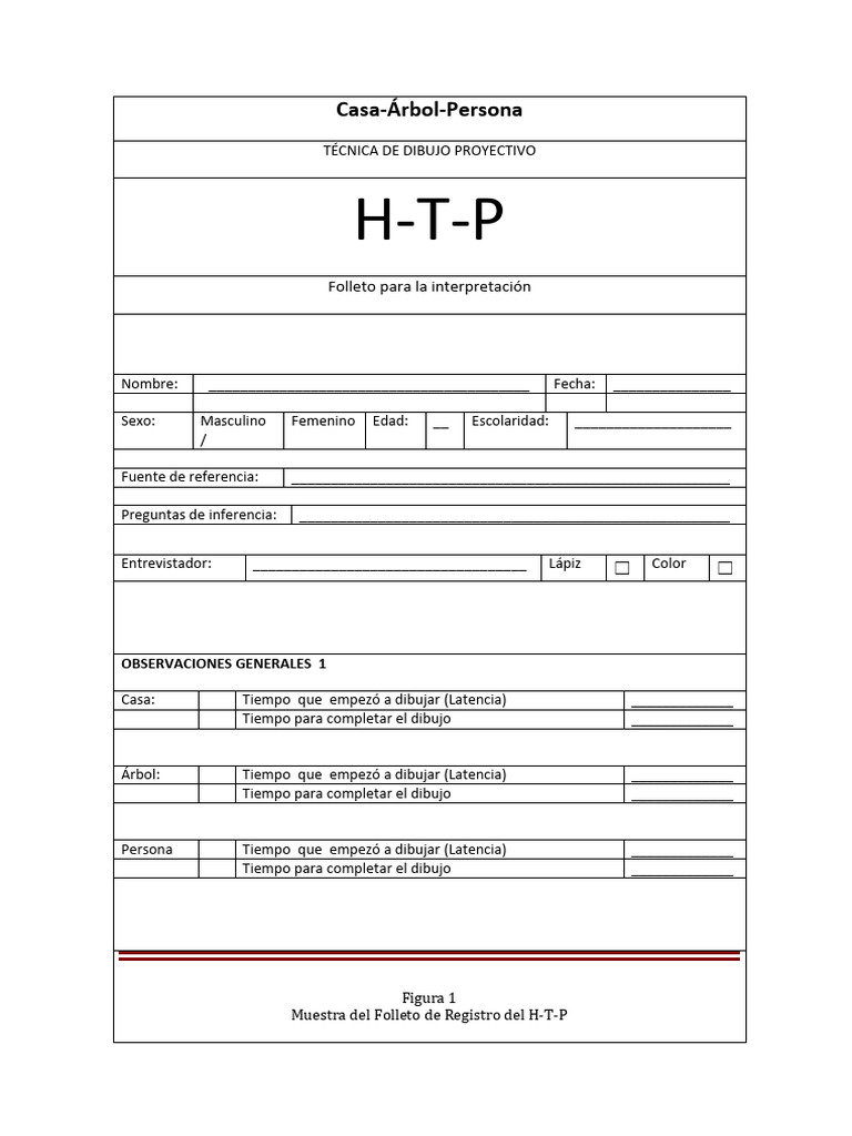 Manual HTP | PDF