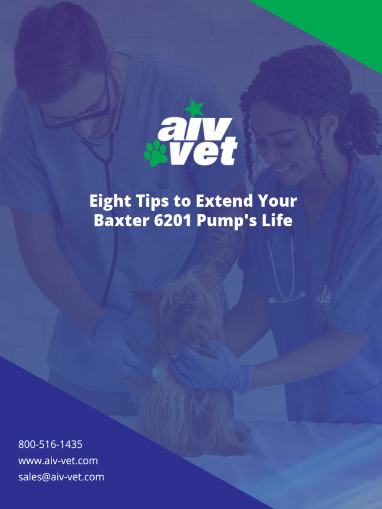 Extending The Life of Your Baxter 6201 IV Pump-V2 | PDF