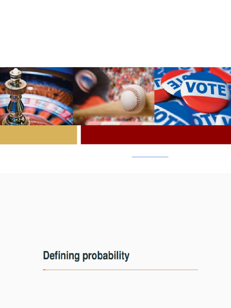 Chapter 2 Probability | PDF