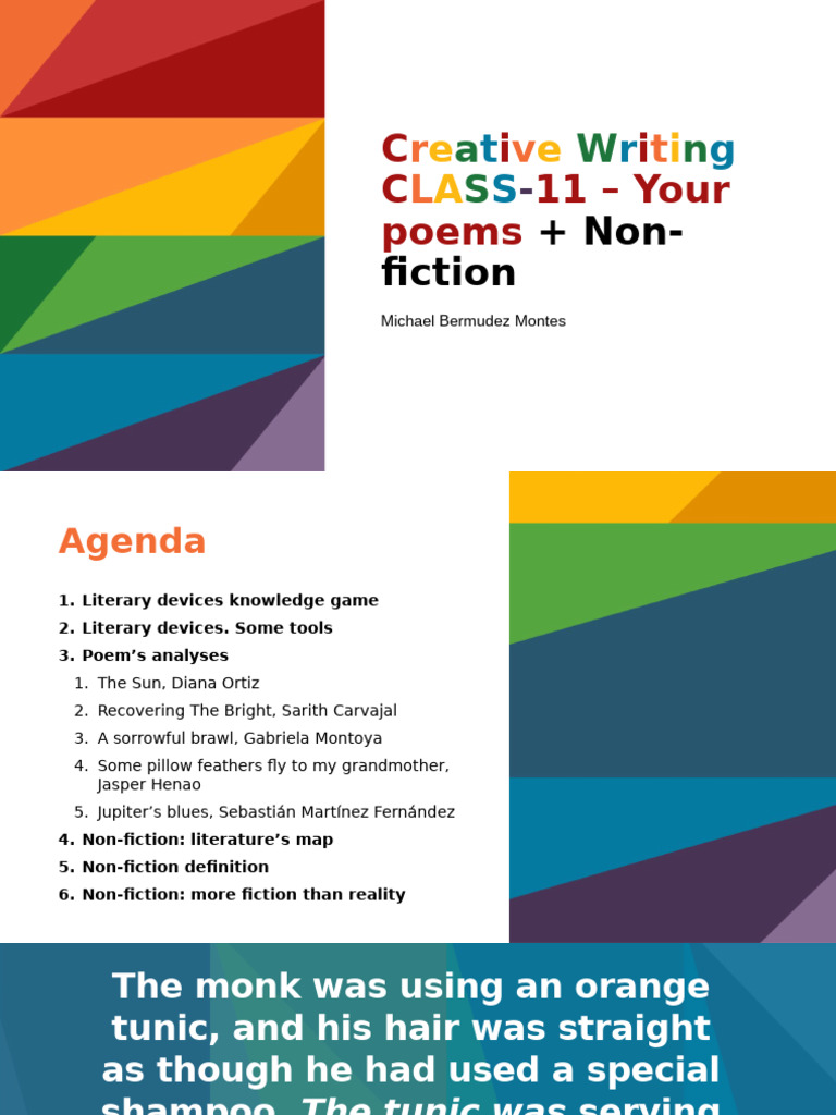 CLASS-11 - Poems + Non-Fiction | PDF