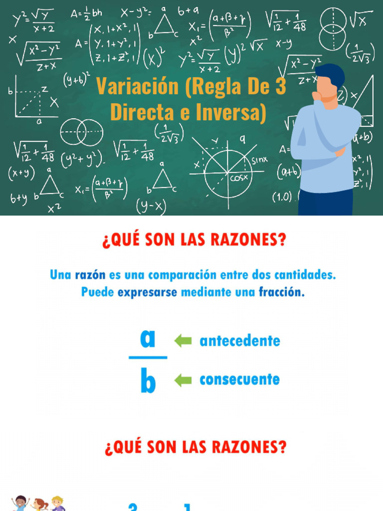 06 - Variación (Regla de 3 Directa e Inversa) | PDF