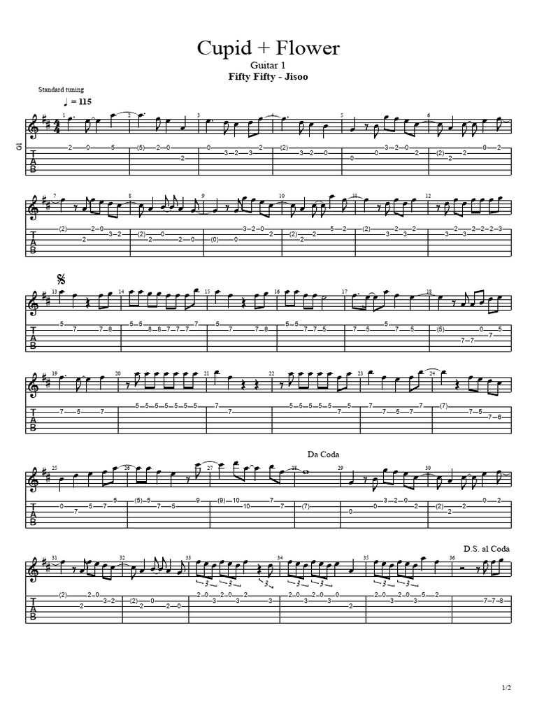 Cupid Flower - G1 | PDF